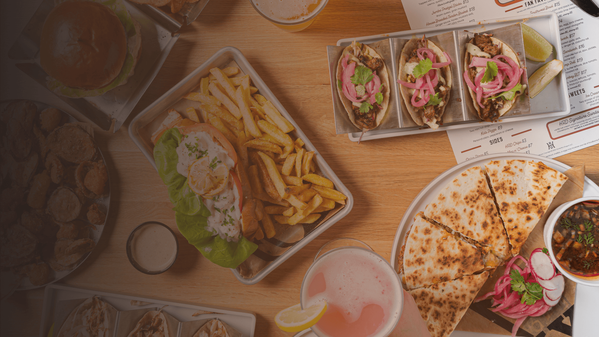 Home Run Dugout Menu | Restaurant, Beer, Cocktails in Katy, TX